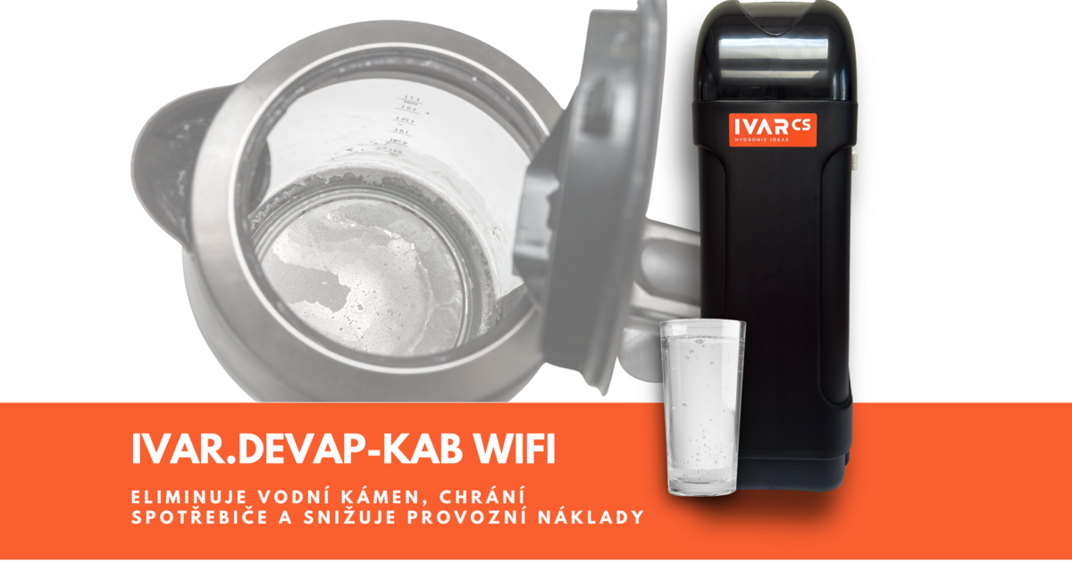 Kabinetní změkčovač vody IVAR.DEVAP-KAB WIFI – moderní řešení pro ...